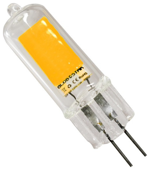 GloboStar 99509 Λάμπα G4 LED FILAMENT COB 4W 400 lm 320° AC 85-265V Γυάλινη Θερμό Λευκό 3000 K