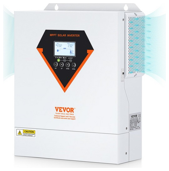 ΦΩΤΟΒΟΛΤΑΙΚΟ ΣΥΣΤΗΜΑ 24V 3500W VEVOR ΥΒΡΙΔΙΚΟ V-TAC ΜΕ ΜΠΑΤΑΡΙΕΣ ΛΙΘΙΟΥ