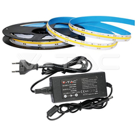 ΤΑΙΝΙΑ LED ΚΙΤ 2 X 5 ΜΕΤΡΩΝ 14,4W + DRIVER + CONTROLLER 12V RGB IP20